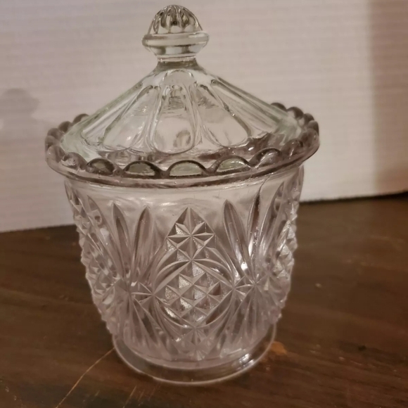 Other | Cut Glass Vintage Candy Jar Beautiful Traditional Design | Poshmark